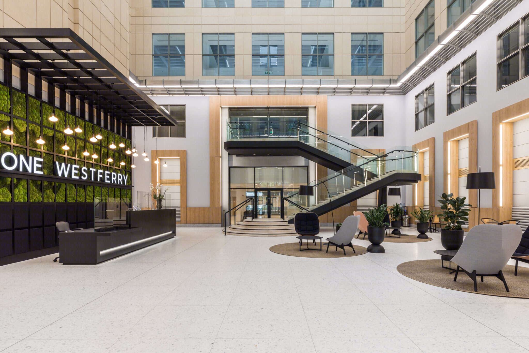 1 Westferry Circus - In Opera Group - Terrazzo, Stone & Porcelain Finishes