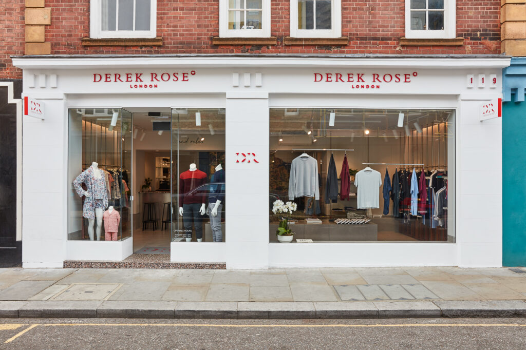 Derek Rose Store - In Opera Group - Terrazzo, Stone & Porcelain Finishes
